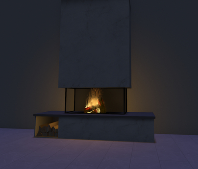 Second Life Marketplace - Fireplace 'Adelynn'